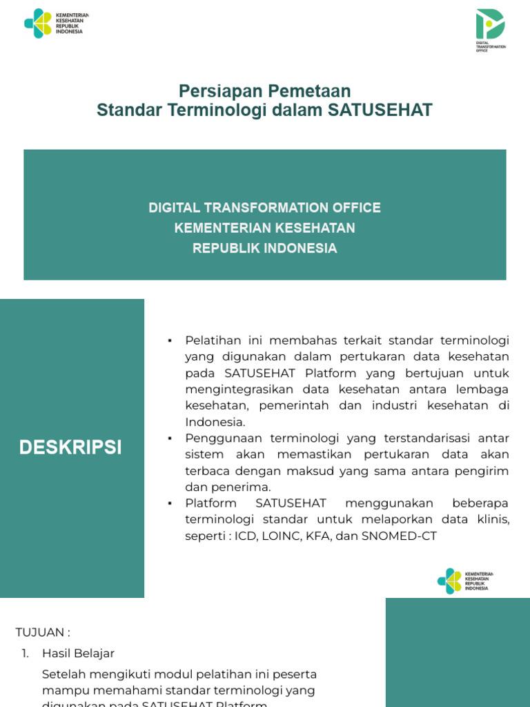 TM Pemetaan Standar Terminologi | PDF