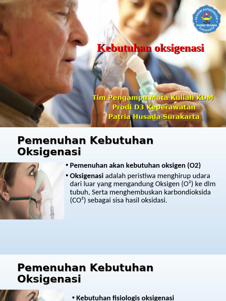 Kebutuhan Oksigenasi | PDF