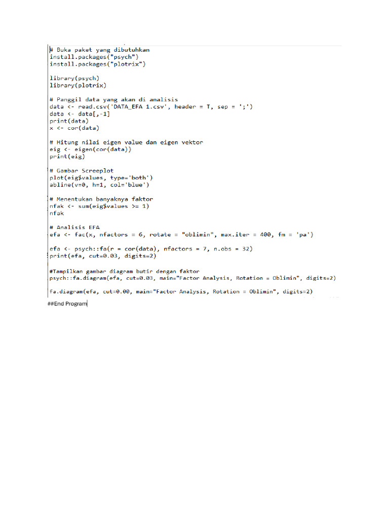 Program EFA 01 | PDF