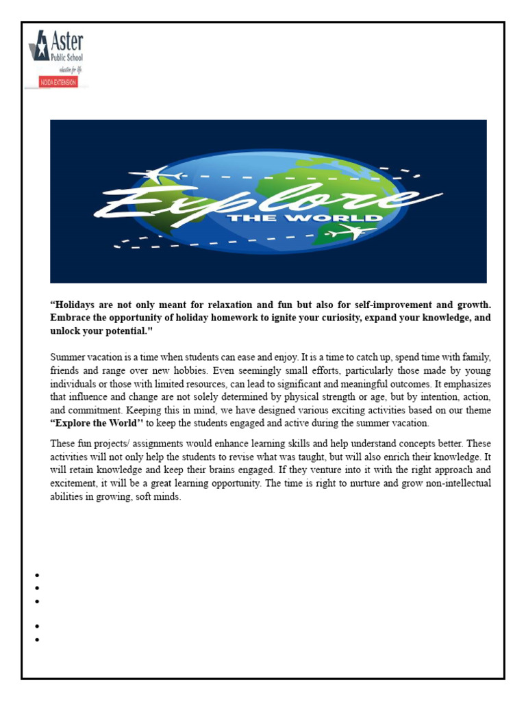 Class 4 Holiday Homework 1 | PDF | Clothing | Symmetry