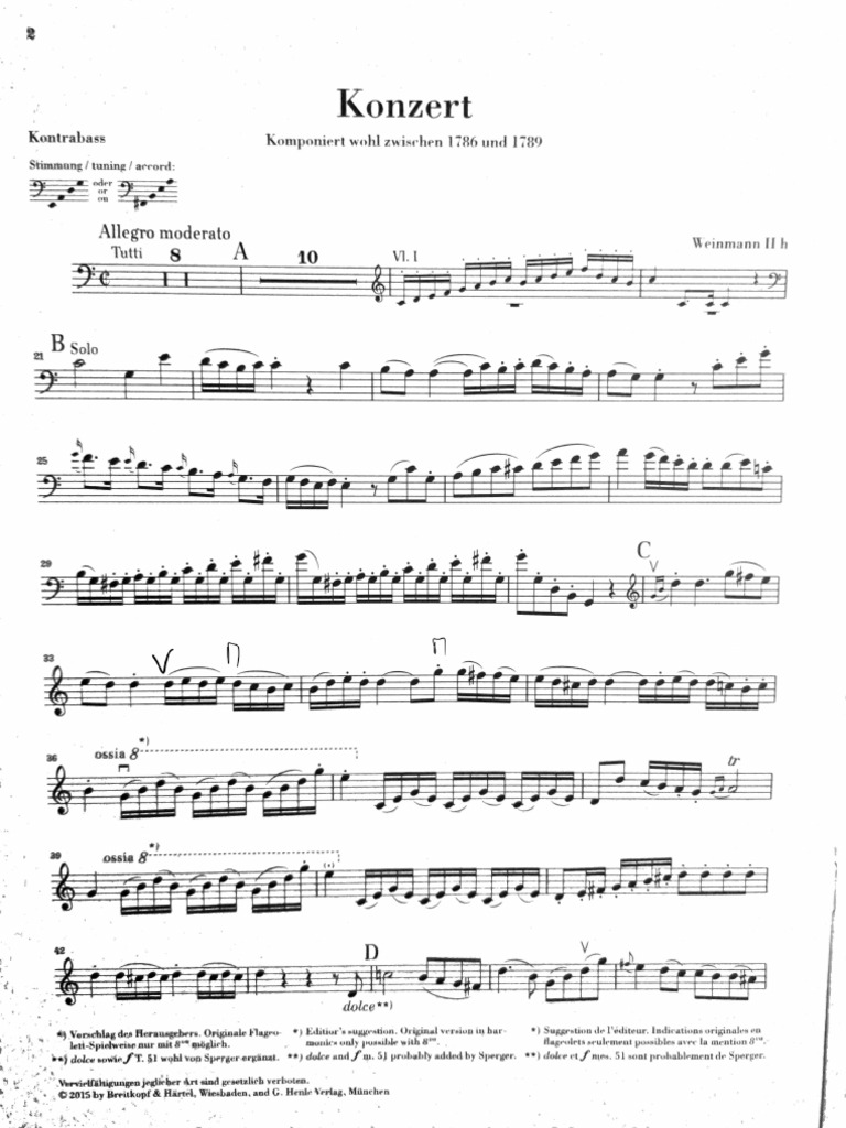 J.B. Vanhal - Concerto (Henle) | PDF