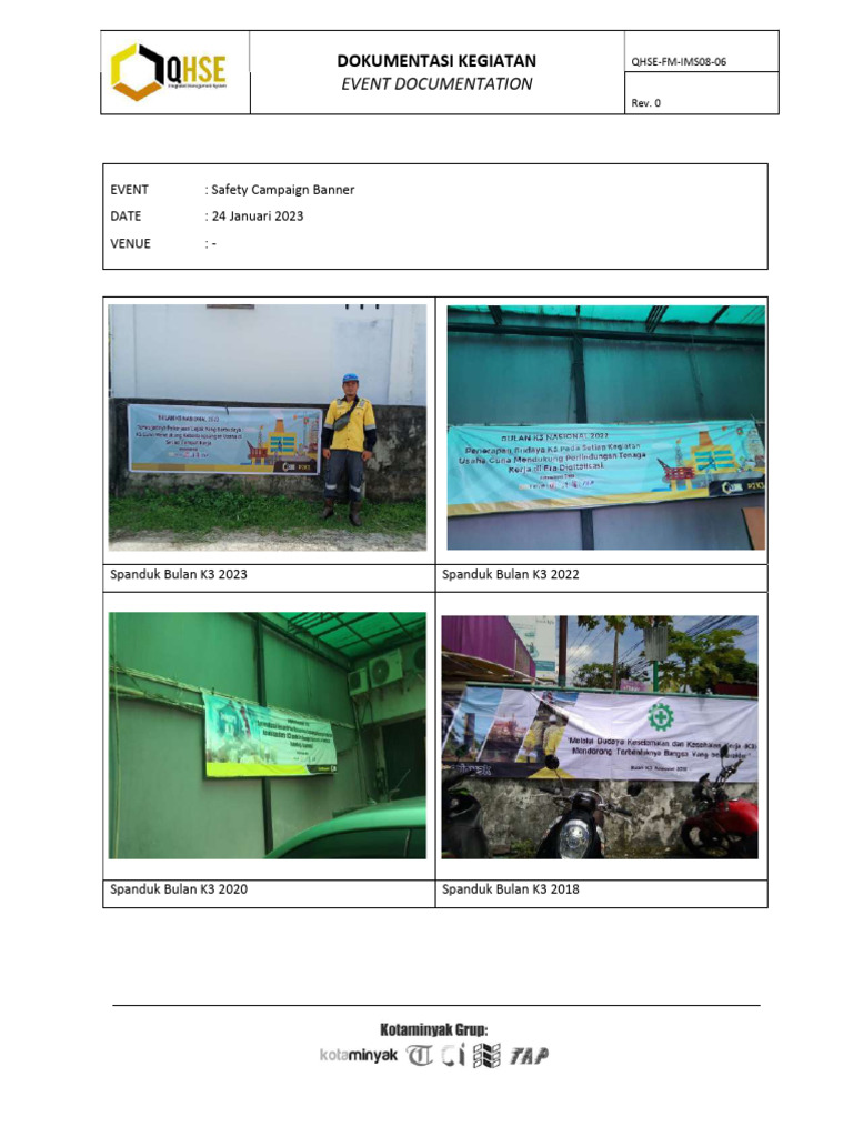Safety Campaign Poster, K3 Banner, Board | PDF
