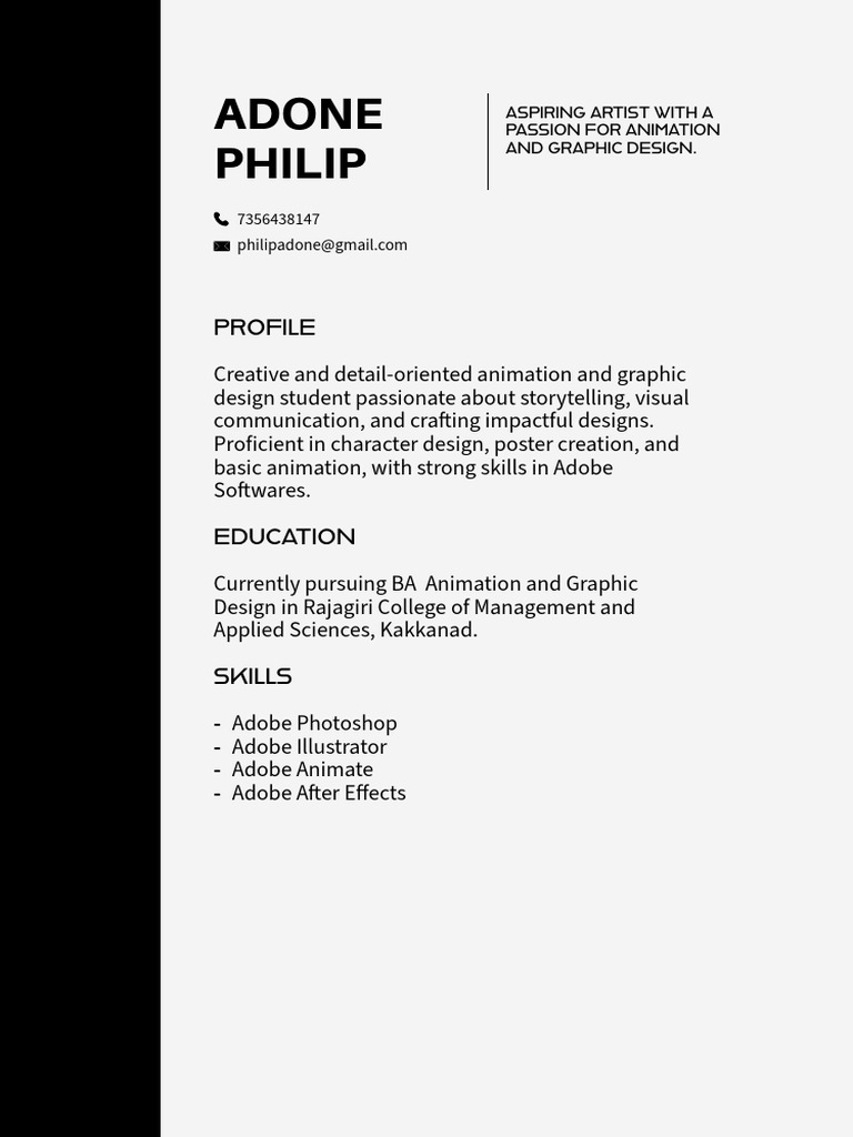 Adone Philip: Profile | PDF