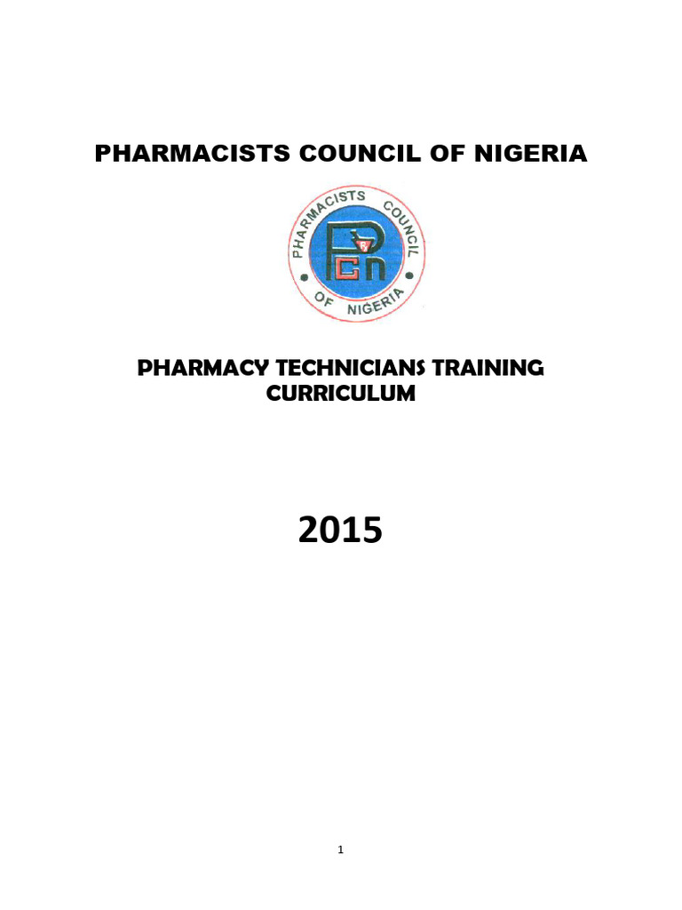 Pharmacy Technician Training Curriculum | PDF | Tablet (Pharmacy ...