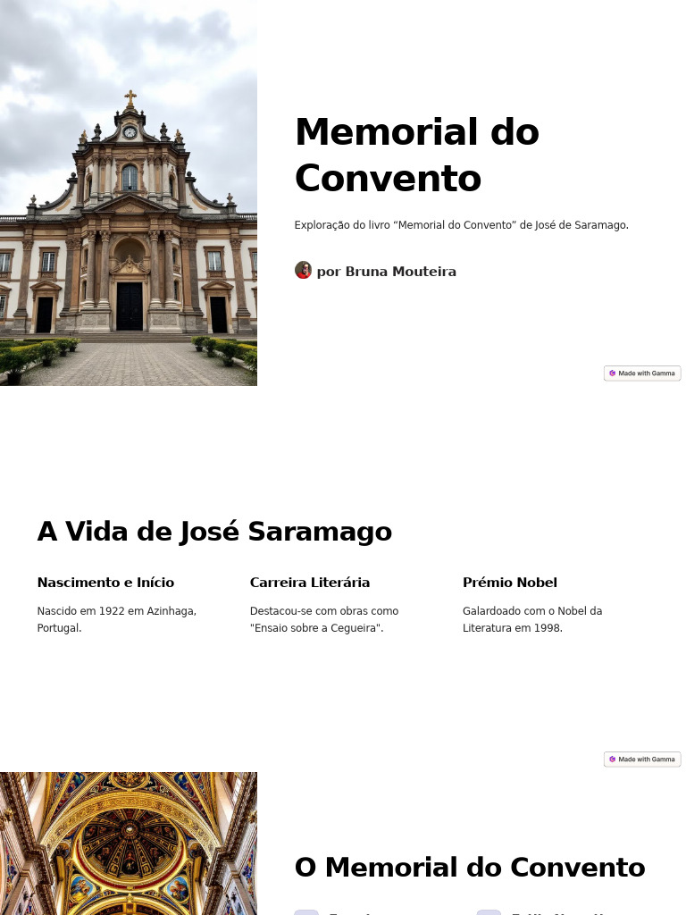 Análise de "Memorial do Convento" | PDF | Crítica
