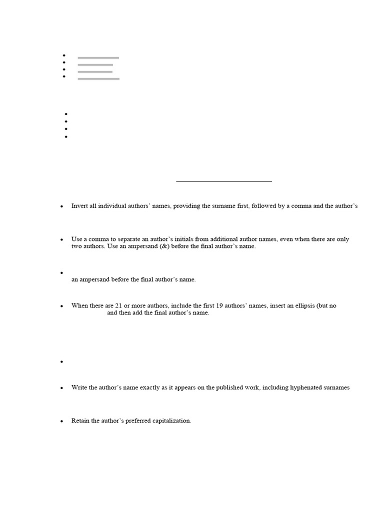 Elements of Reference List Entries | PDF | Digital Object Identifier ...