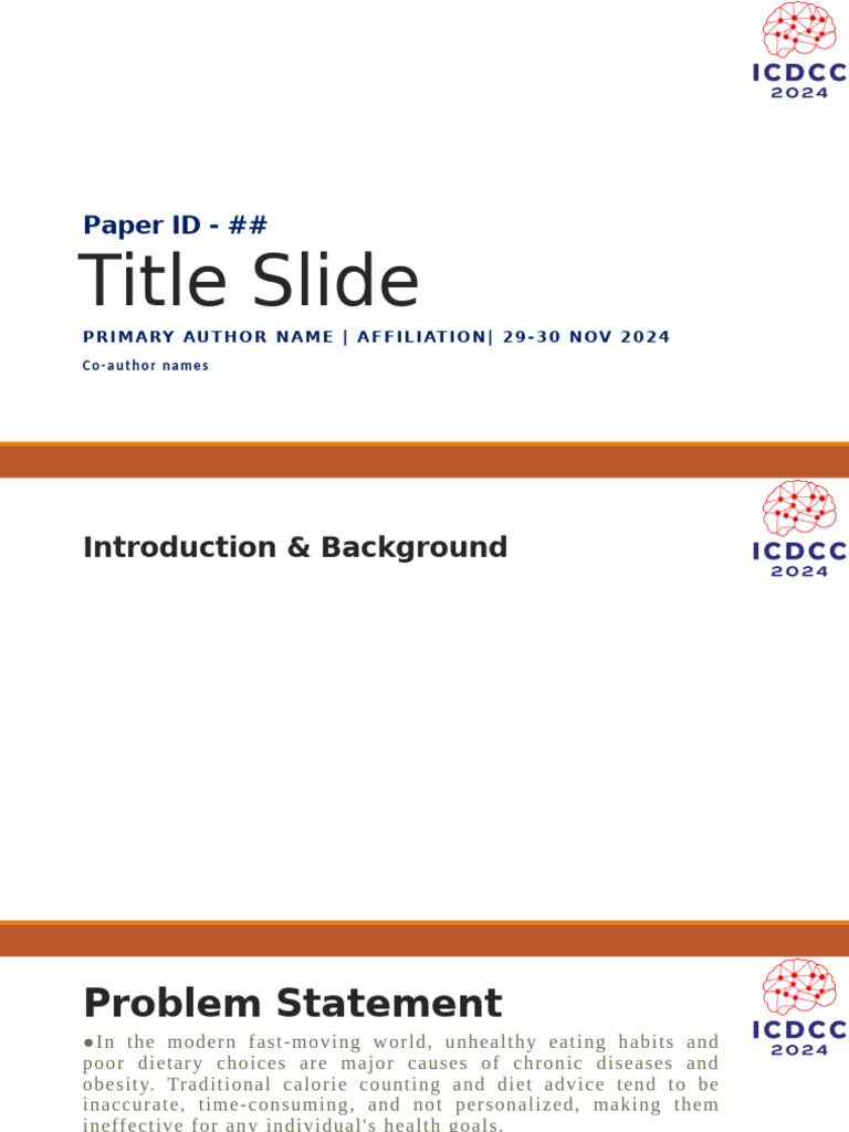 ICDCC Presentation Template | PDF
