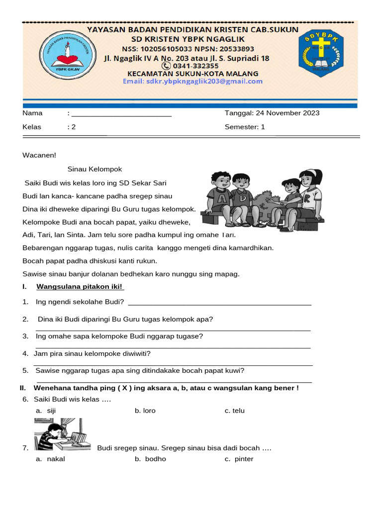 Bd Wul 1 Urip Rukun Pdf