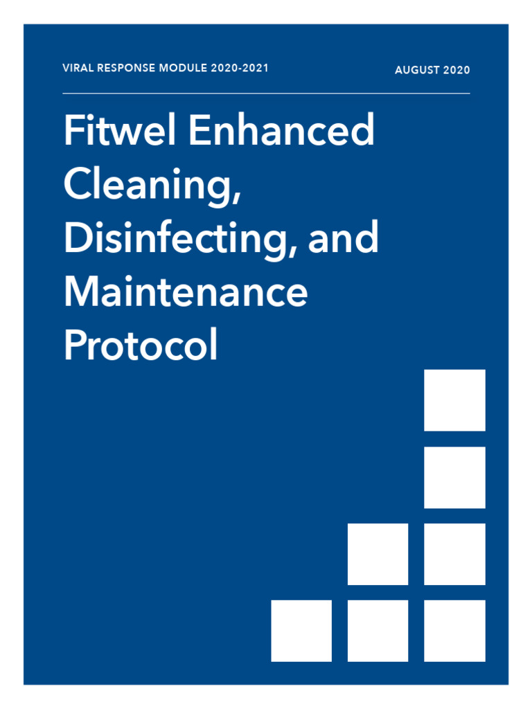 Fitwel-Enhanced Cleaning Protocol-August2020 | PDF | Disinfectant
