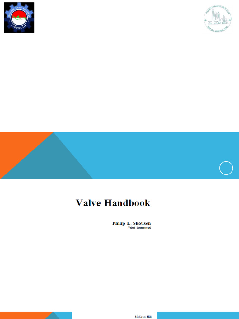 Valve Handbook Chapter I | PDF | Valve | Pump