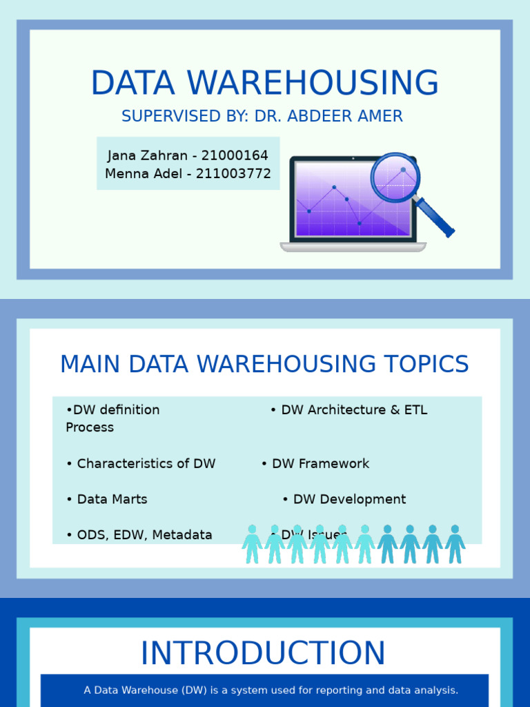 Data Warehousing Presentation | PDF | Data Warehouse | Information Technology Management