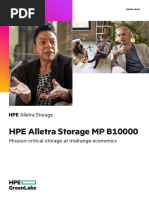 Data Sheet HPE Alletra Storage MP B10000 | PDF | Computing | Computer Architecture
