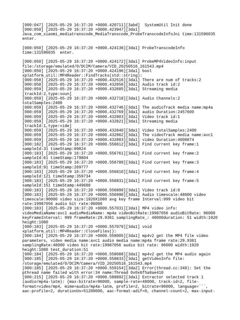Trace | PDF | Codec | Data Compression