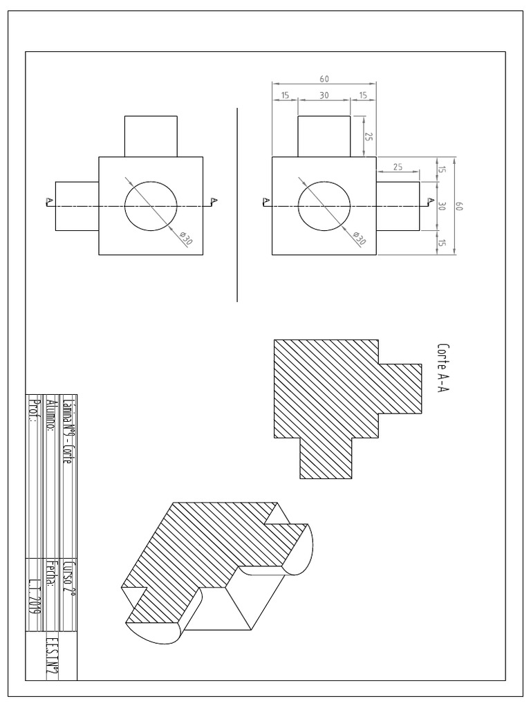 Lamina Ejemplo de Corte | PDF