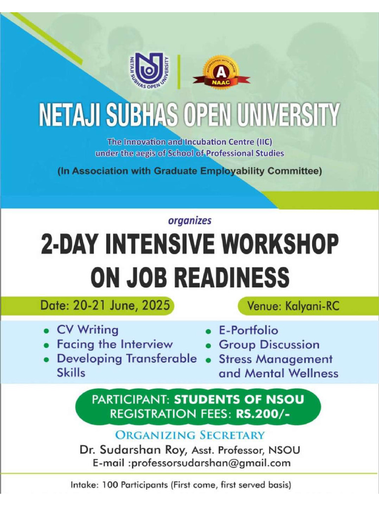 2 Days Intensive Workshop | PDF
