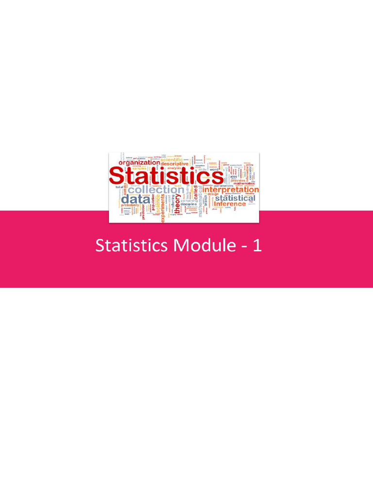 Statistics_ (1) | PDF