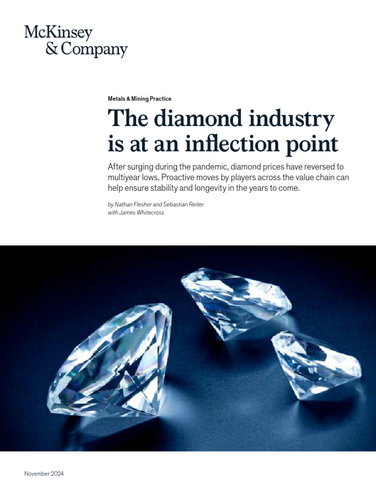 The Diamond Industry Is at An Inflection Point | PDF | Diamond | Retail