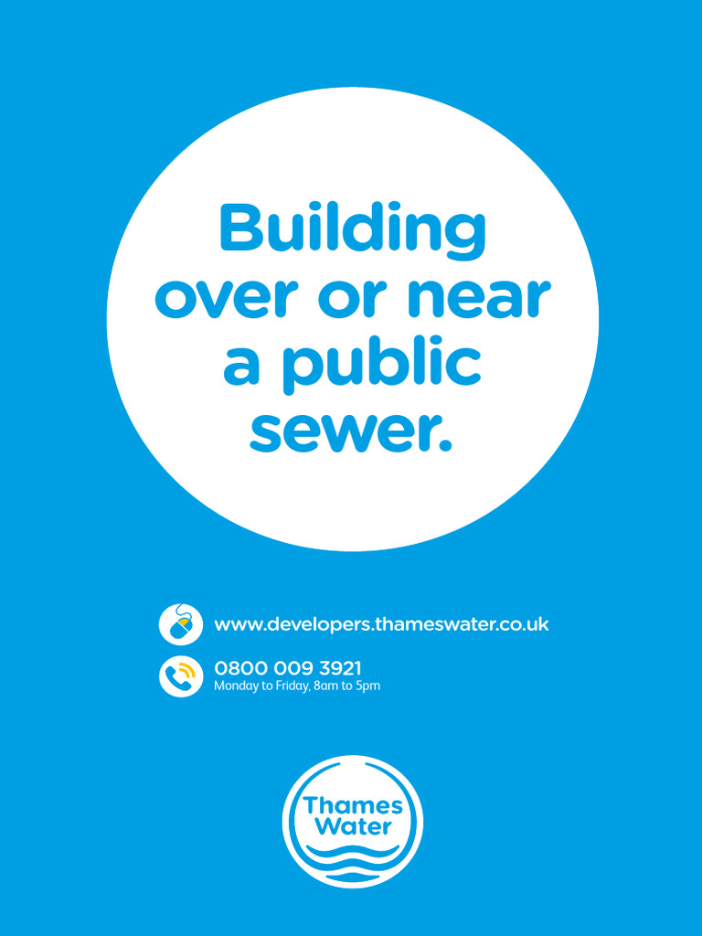 Building Over or Near A Sewer Uk Water Authority | PDF | Sanitary Sewer ...