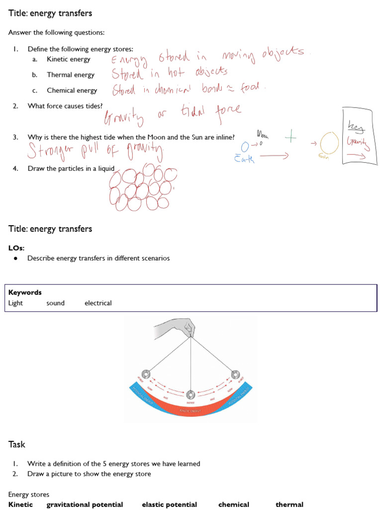 Title Energy Transfers | PDF