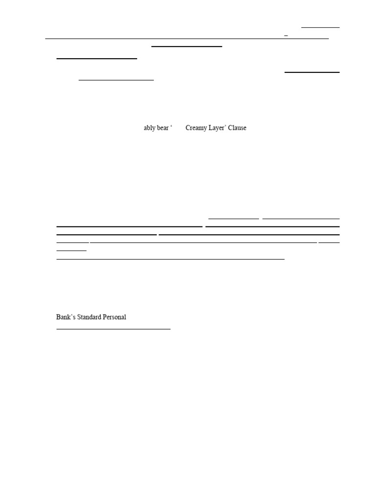 Annexure For Joining Formalities | PDF