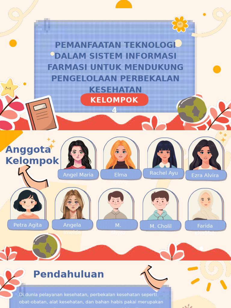 Manfaat Teknologi Dalam Sistem Informasi Farmasi - Kelompok 4 | PDF