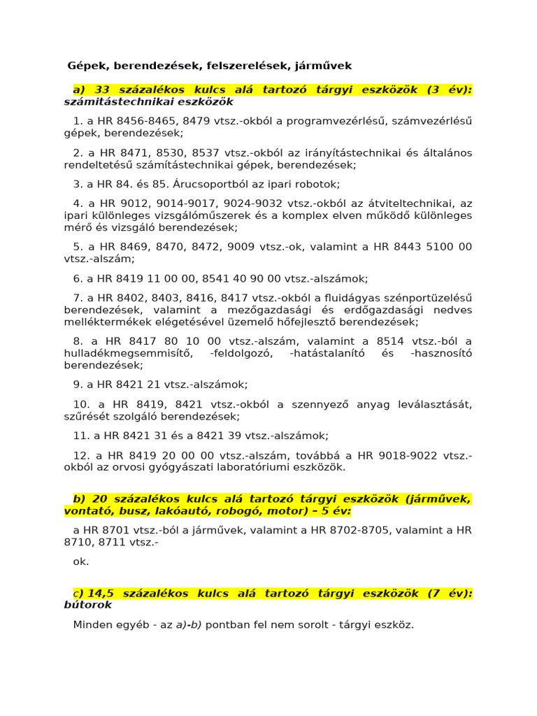 TE Leírási Kulcsok | PDF