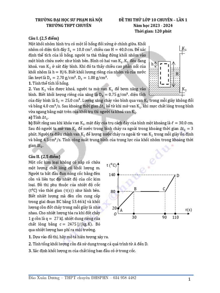 Thi Thử CSP 2023 Lần 1 | PDF
