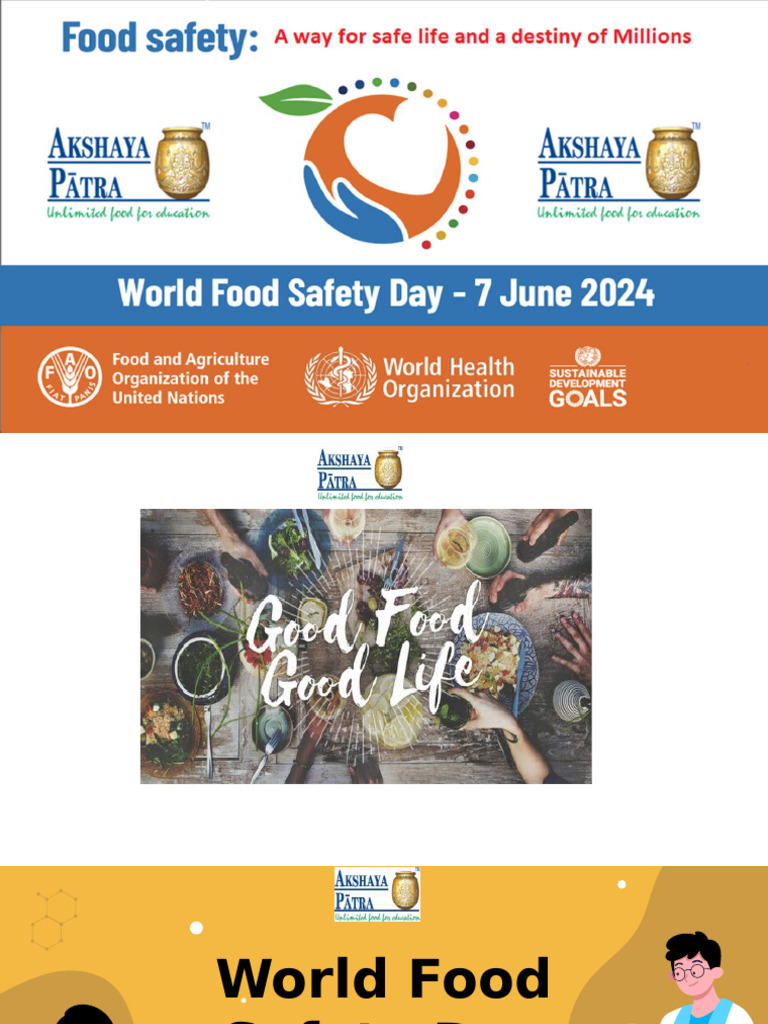 100212-World Food Safety Day | PDF