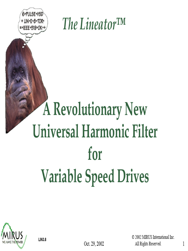 A Revolutionary New Universal Harmonic Filter MSD155 | PDF | Rectifier | Electronic Engineering