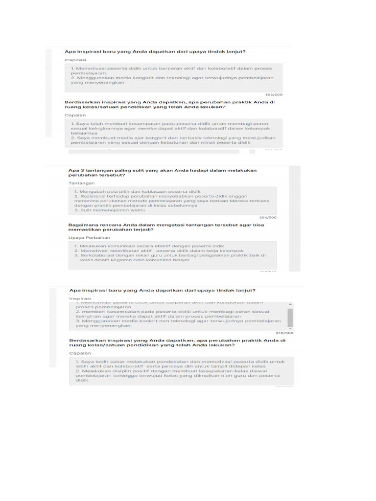 Dokumen Penerapan Disiplin Positif Syam | PDF