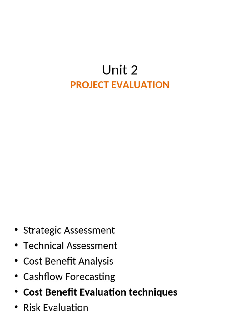Project Evaluation Methods | PDF | Net Present Value | Discounted Cash Flow