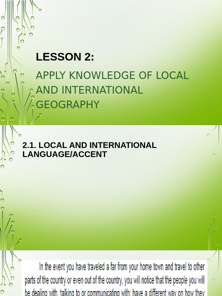 Improve Your Accent and Geography Skills | PDF | Daylight Saving Time ...