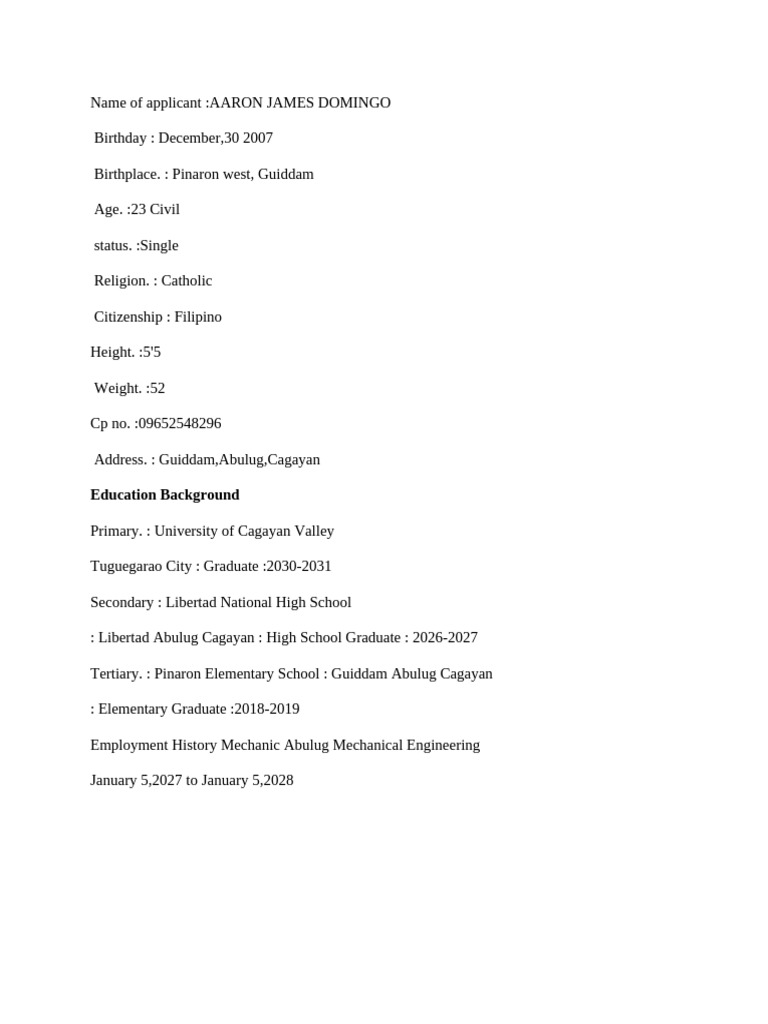 Aaron Resume | PDF