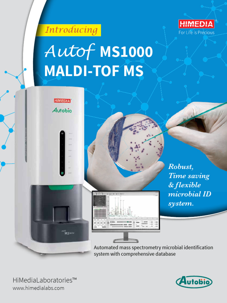 Autof MS1000 MALDI-TOF Overview | PDF | Laboratory Techniques ...