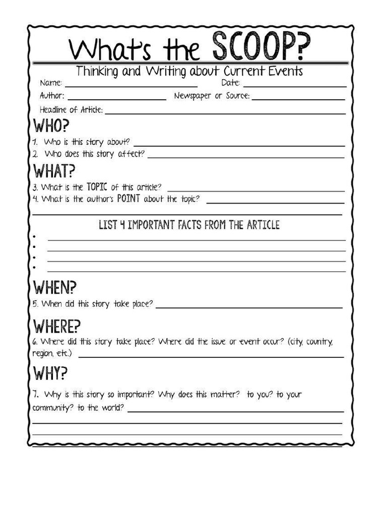 How To Write An Article SCOOP | PDF