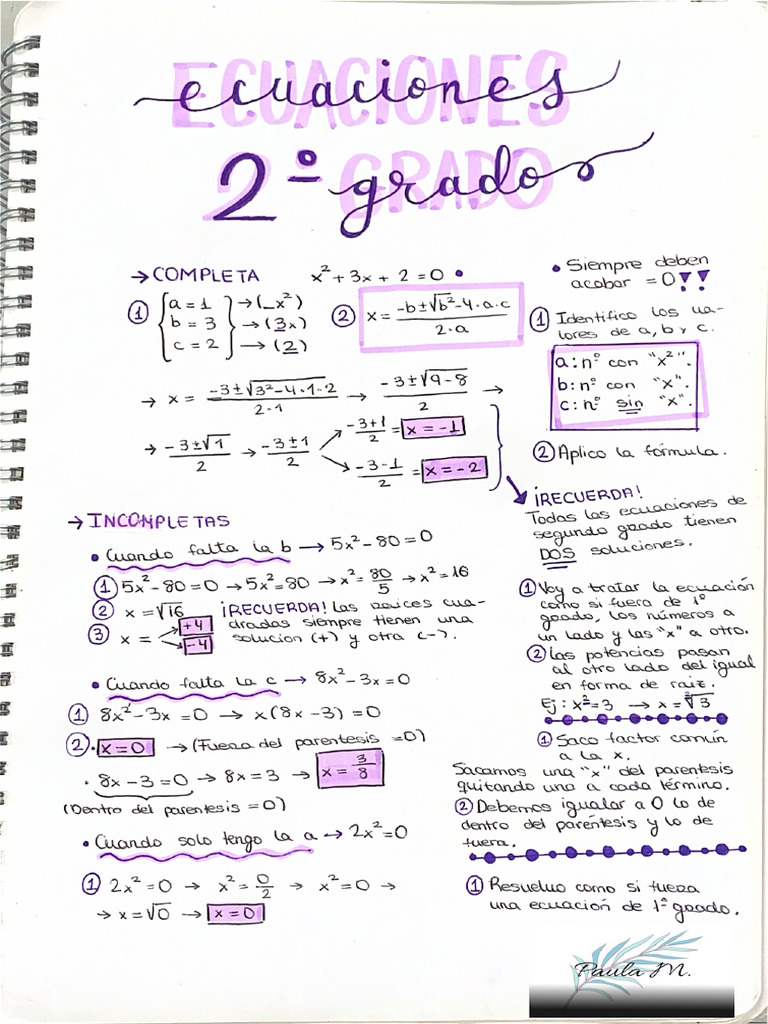 Ec Segundo Grado | PDF