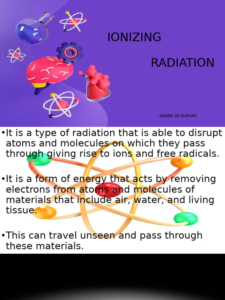 Ionizing Radiation | PDF