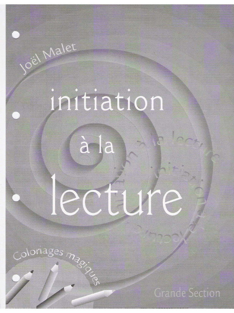 Coloriage Magique Maternelle Initiation Lecture - Zecol | PDF