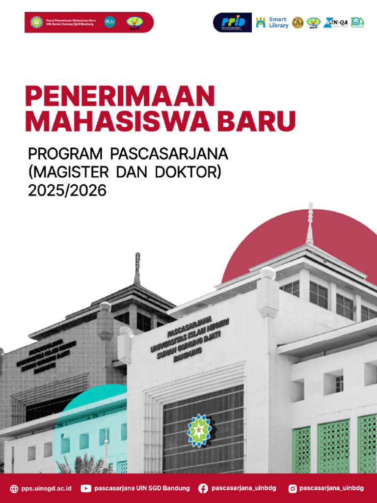 Brosur UIN SGD Bandung - Pascasarjana | PDF