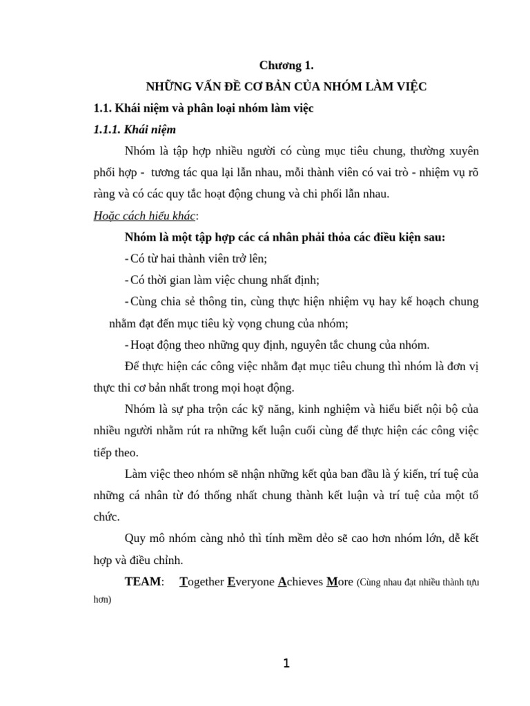 Bai Giang Ky Nang Lam Viec Nhom Và Thuyết Trình | PDF