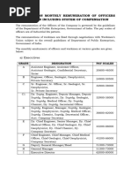 ONGC Officer Pay Scale Overview | PDF | Health Care