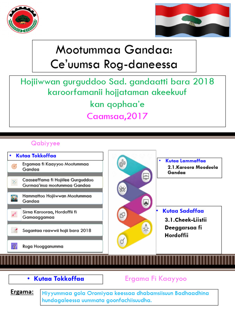 Ibsa Qophii Karoora Mootummaa Gandaa | PDF