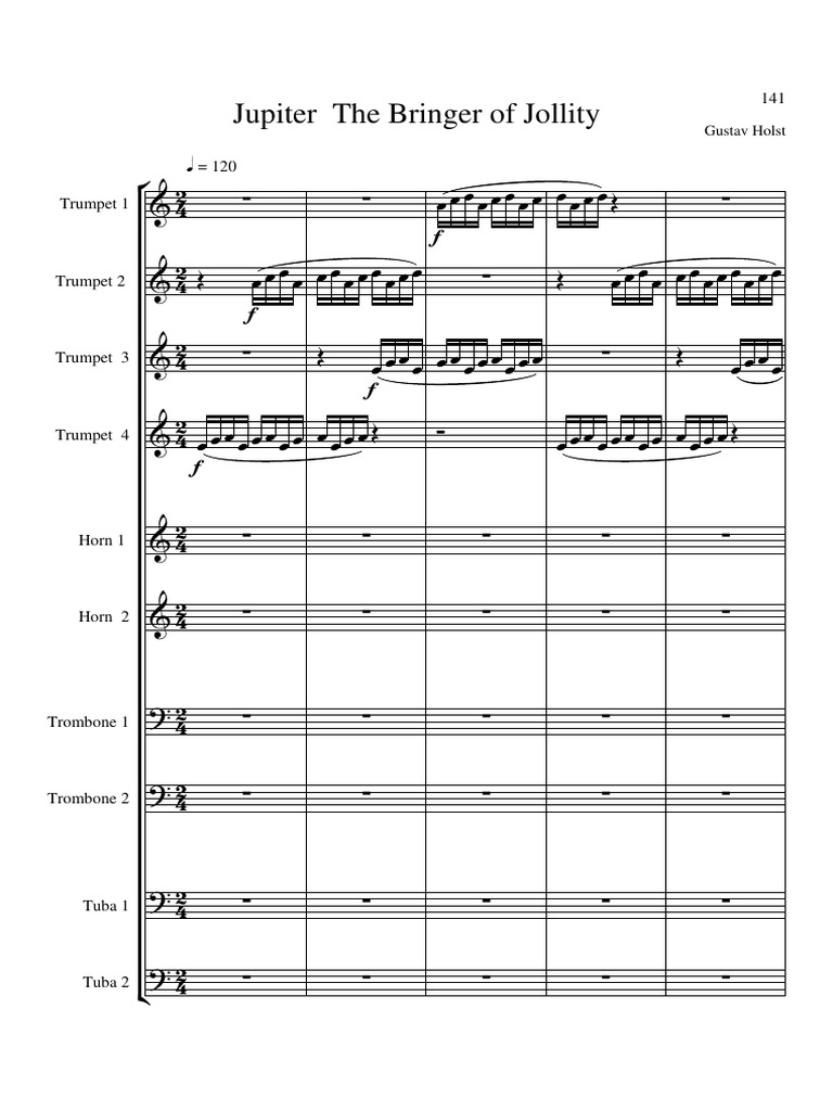 The Planets Complete Score - 305200 | PDF | The Planets | Musical ...