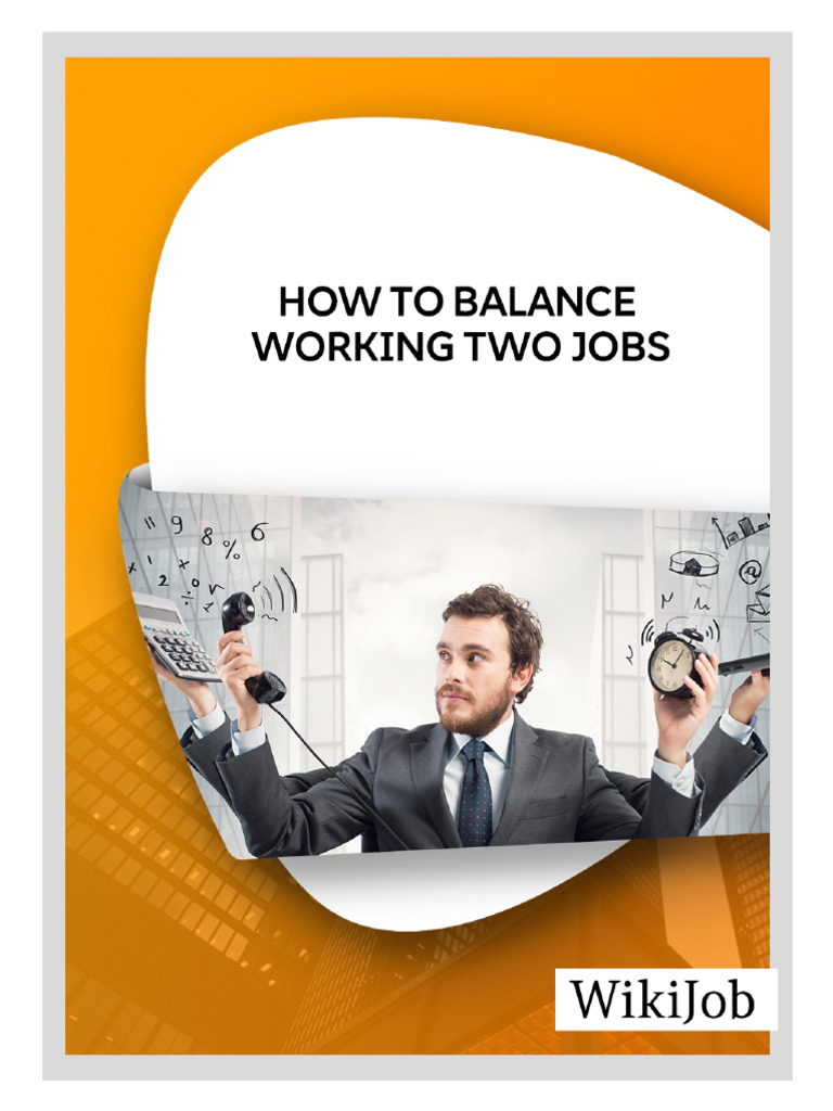 Balancing Two Jobs | PDF