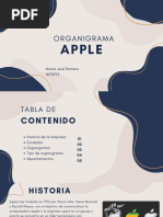 Organigrama y Estructura de Apple | PDF | Apple Inc. | Informática