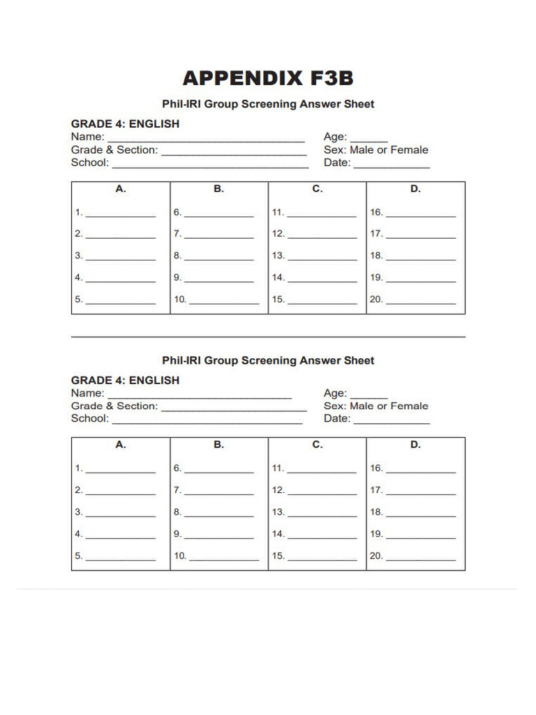 Gst Answer Sheet | PDF