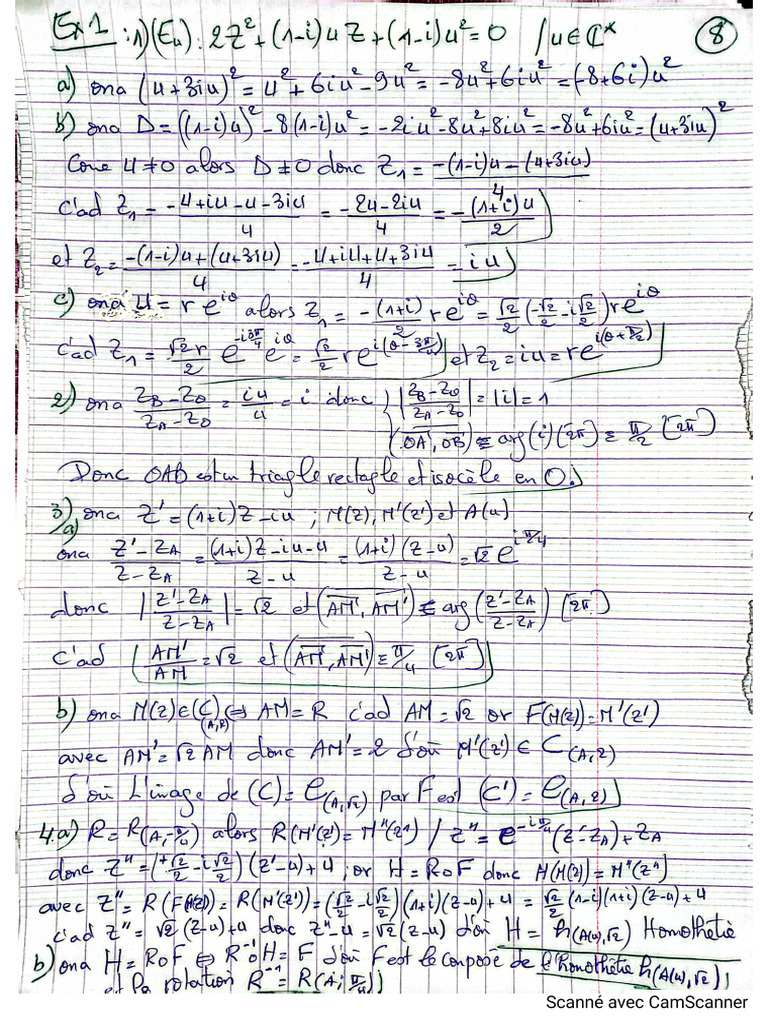 Suite Correction Bac Blanc N9 | PDF