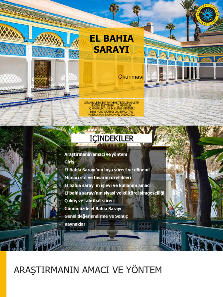 EL BAHIA SARAYI Son 0505 | PDF