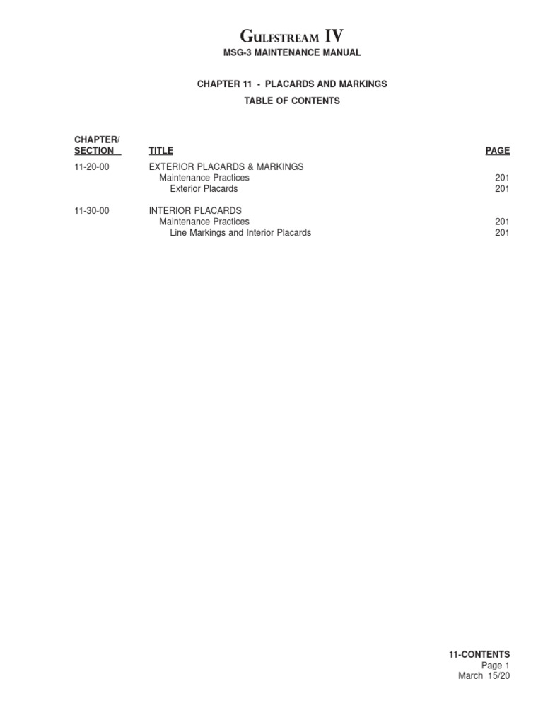 Hawker Mech Placards and Markings Guide | PDF