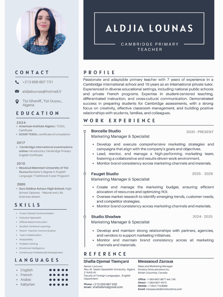Blue Professional Modern CV Resume 20250521 161942 0000 | PDF
